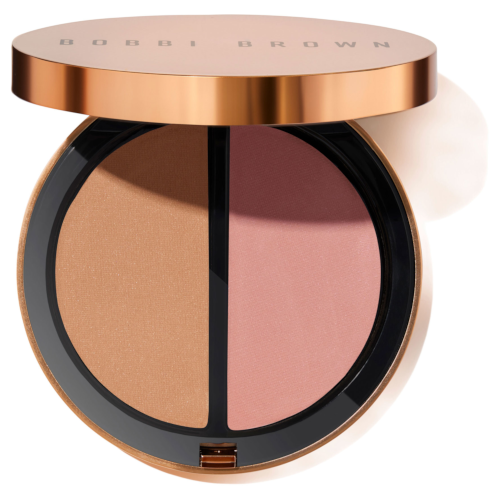 Bobbi Brown Bronzing Powder Duo- Golden Light Bronzing Powder & Antigua ...