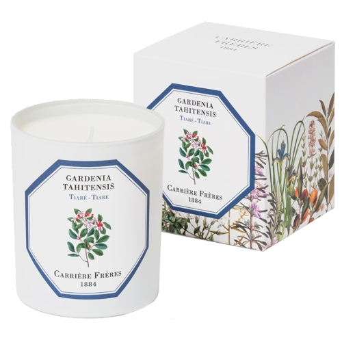 Carrière Frères Tiare Gardenia Candle 185g AU | Adore Beauty