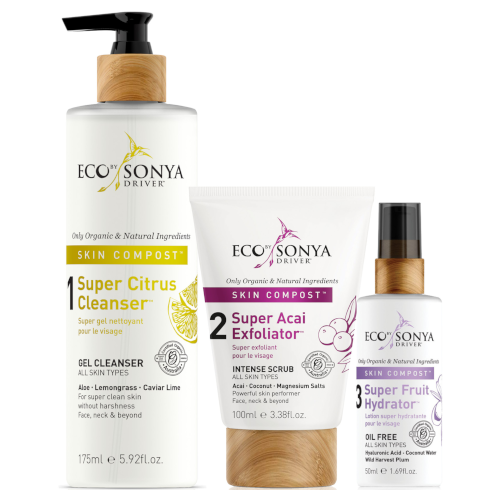 Eco Tan Skin Compost Exfoliating Trio AU | Adore Beauty
