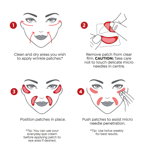Vice Reversa Micro Needling Plumping Patches 8 pack AU | Adore Beauty