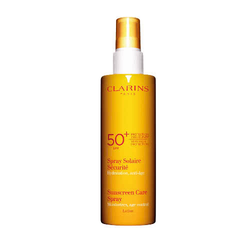Clarins Sunscreen Care Spray - Very High Protection SPF 50+ Body + Free ...