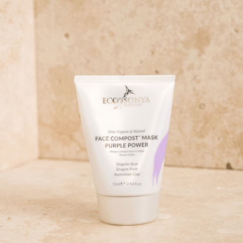 Eco Tan Face Compost Mask Purple Power | Adore Beauty