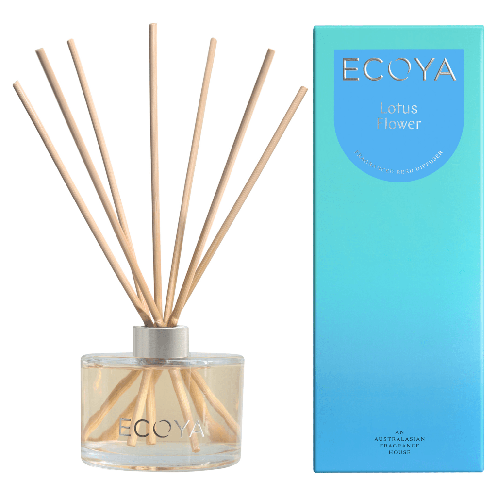 ECOYA Lotus Flower Reed Diffuser: Serene Home Fragrance
