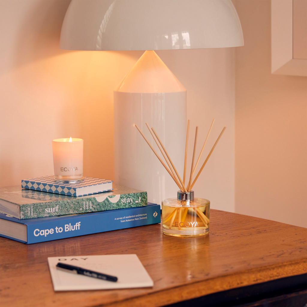 ECOYA Lotus Flower Reed Diffuser: Serene Home Fragrance