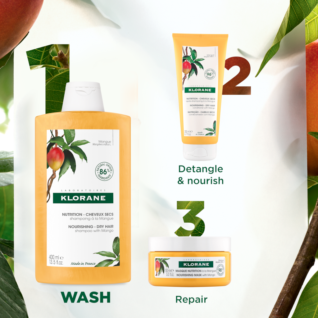 Klorane Mango Butter Shampoo 400ml AU | Adore Beauty