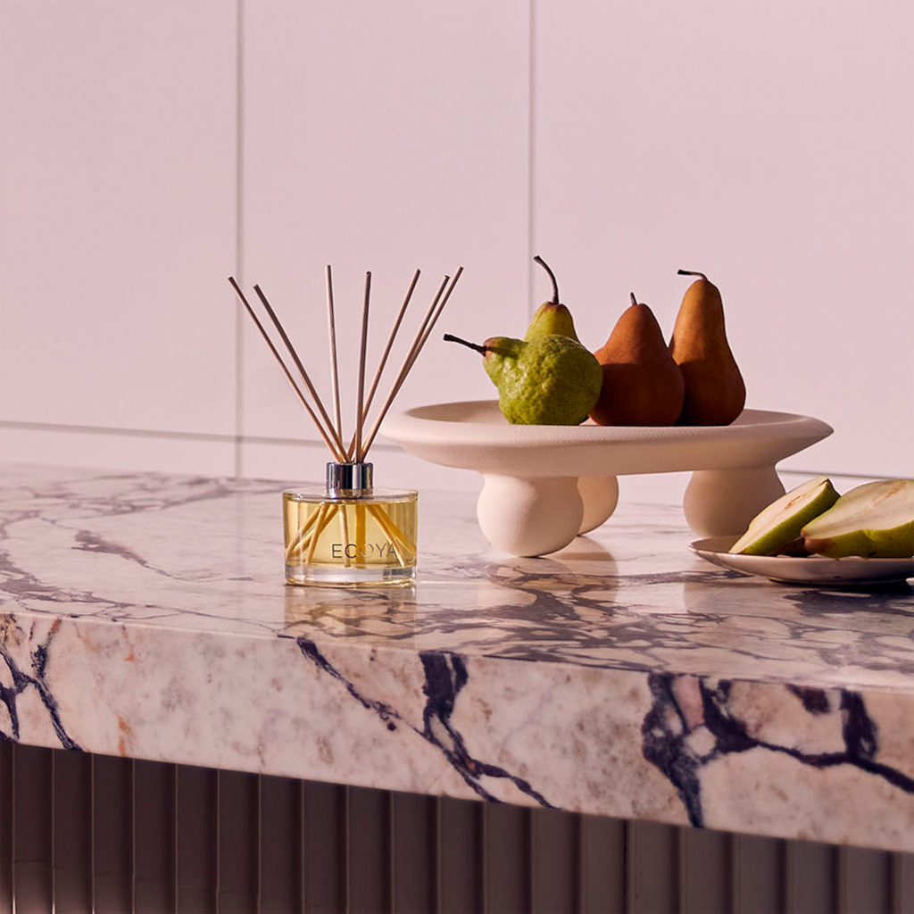 ECOYA French Pear Reed Diffuser: Elegant Home Fragrance