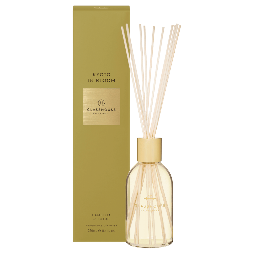 Glasshouse KYOTO IN BLOOM Diffuser 250ml- Adore Beauty AU