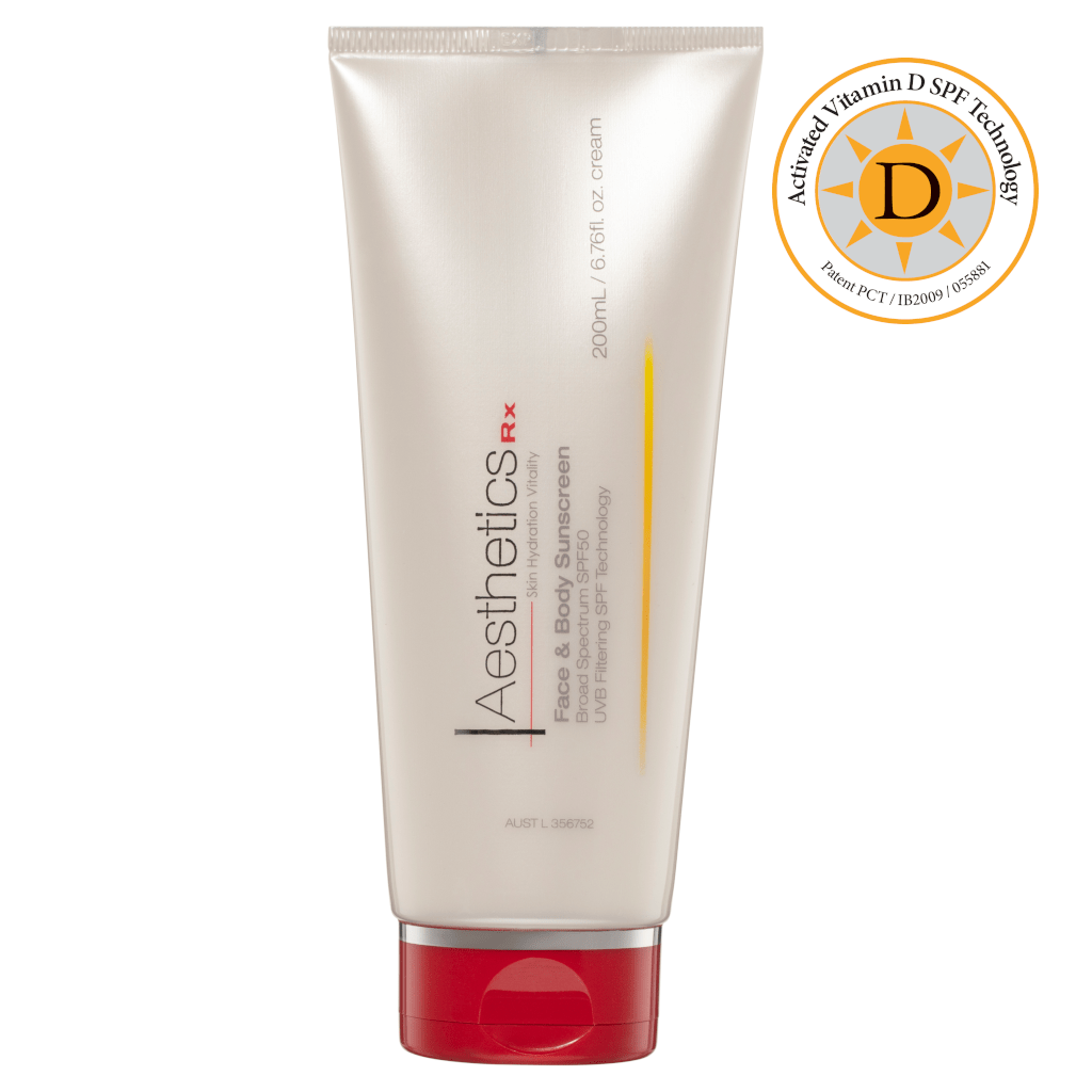 Aesthetics Rx Face & Body Sunscreen SPF50- Adore Beauty AU