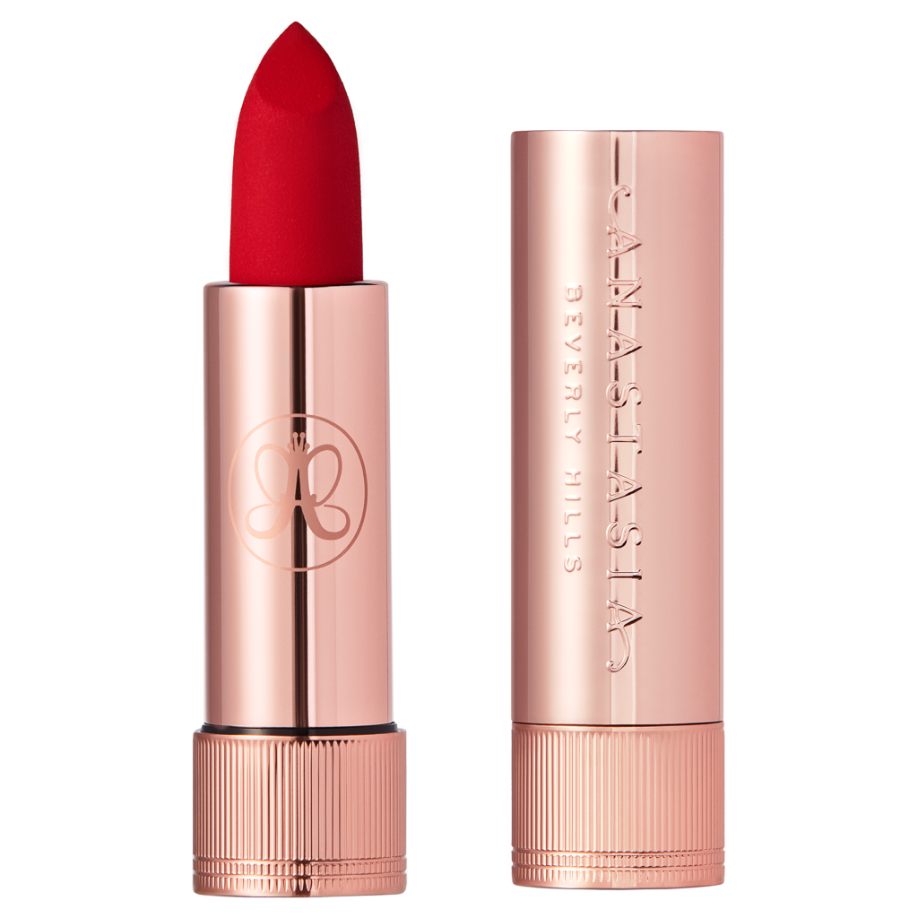 Anastasia Beverly Hills Satin Lipstick - Cherry AU | Adore Beauty
