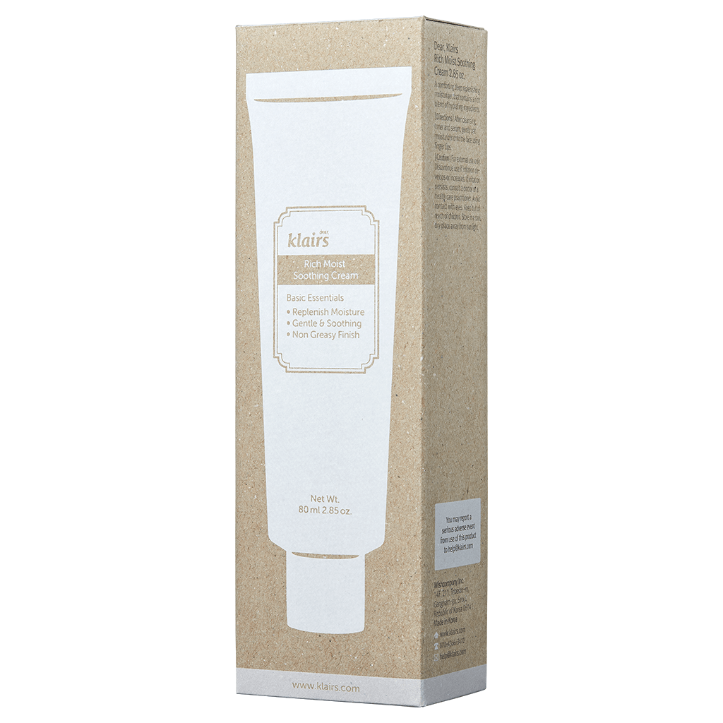 Klairs Rich Moist Soothing Cream 80ml AU | Adore Beauty