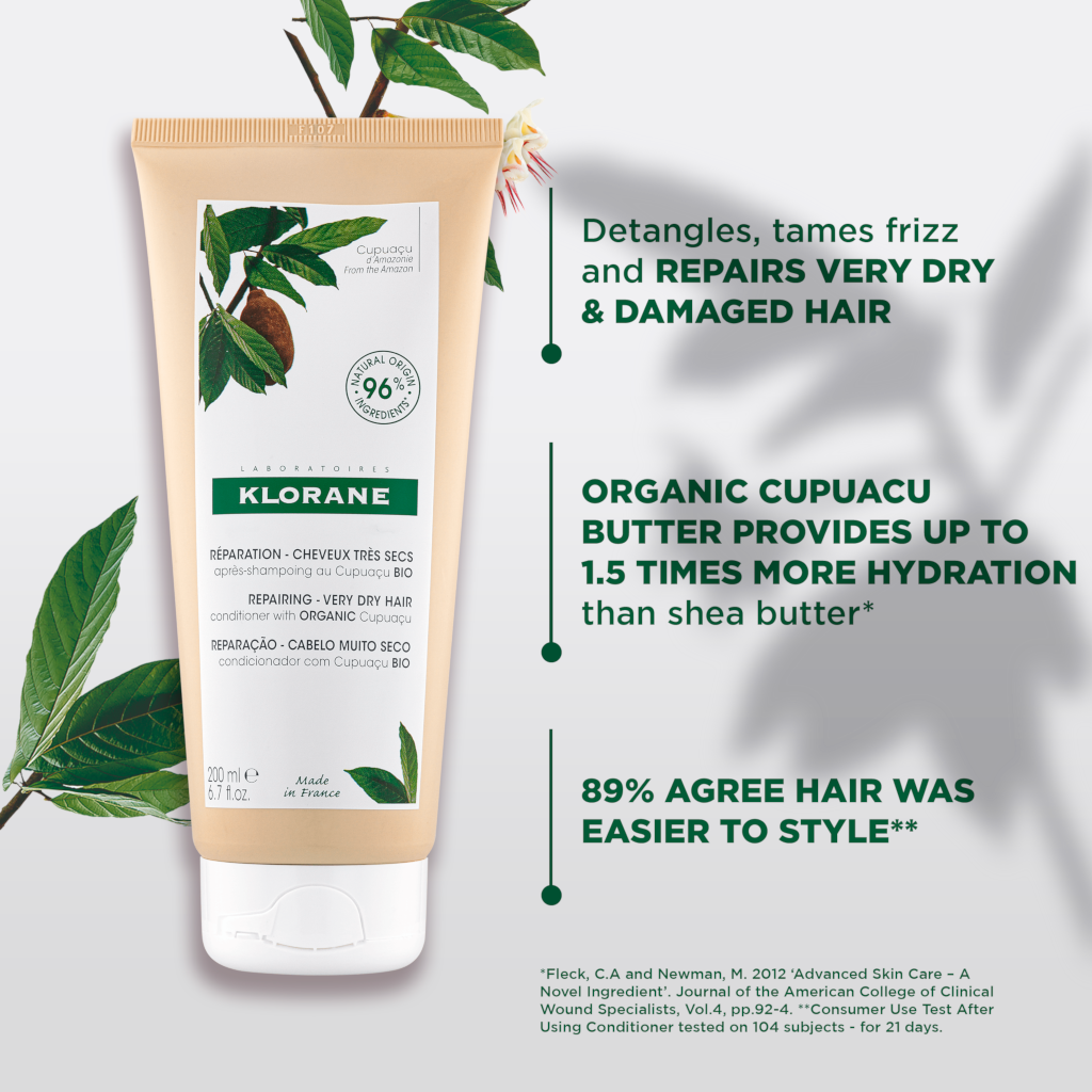 Klorane Intense Repairing Conditioner with Organic Cupuacu 200ml ...