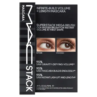 M.A.C COSMETICS Macstack Mascara - blackstack AU