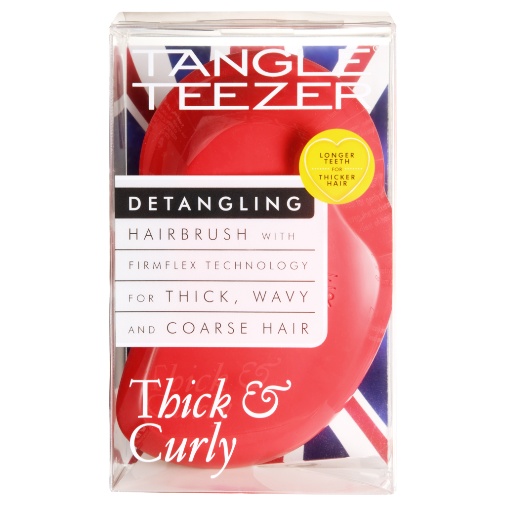 Tangle Teezer Thick and Curly Salsa Red AU | Adore Beauty