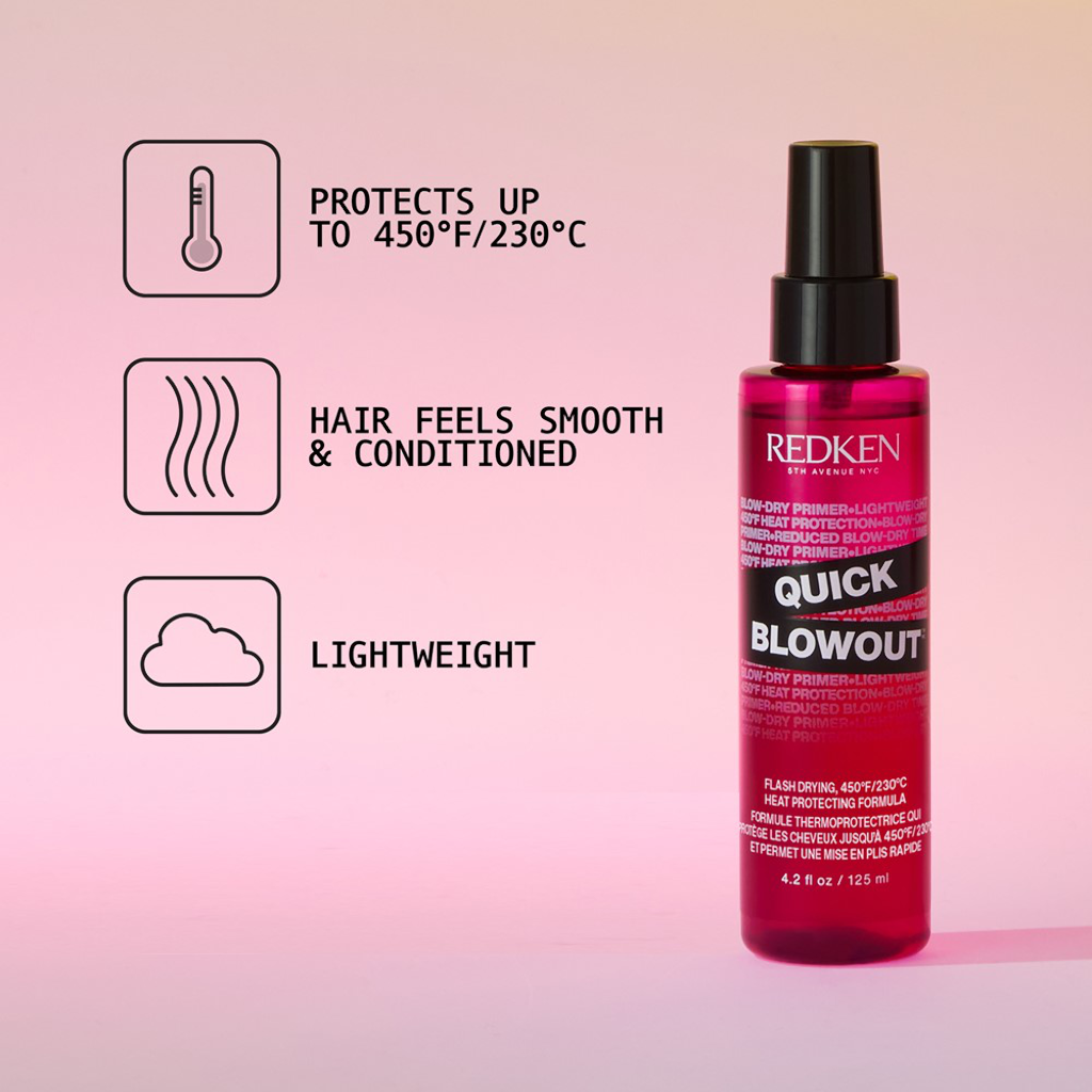 Effortless Blowouts: Redken Quick Blow Out - Adore Beauty