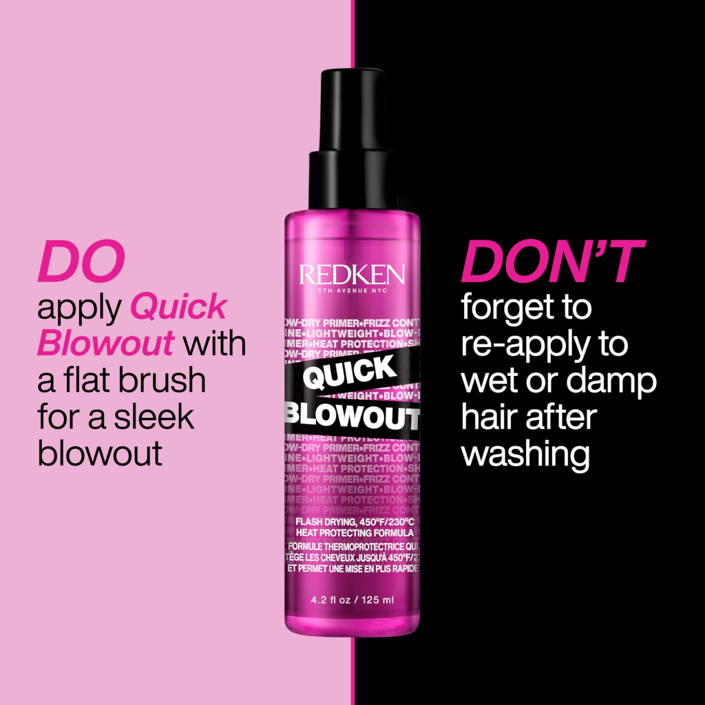 Effortless Blowouts: Redken Quick Blow Out - Adore Beauty