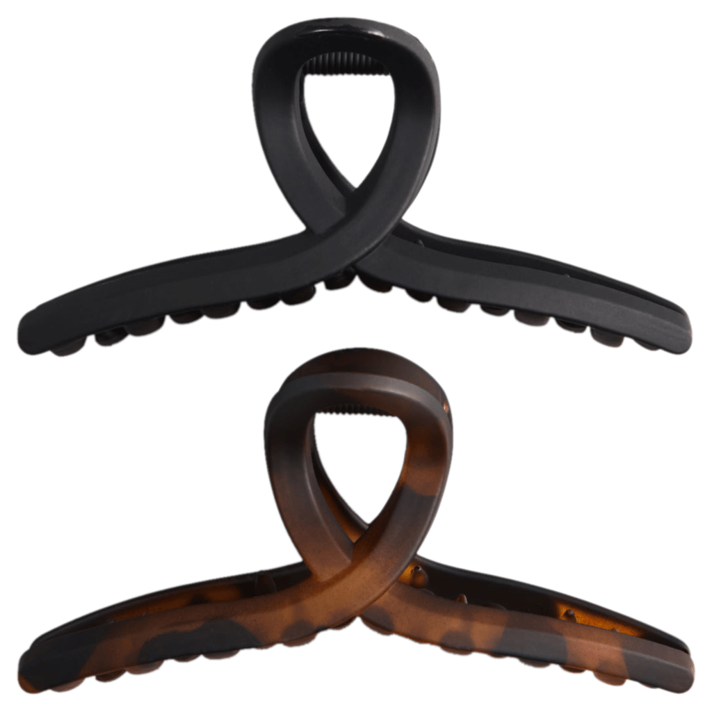 Kitsch Recycled Plastic Large Loop Clips- Kitsch Hair Clip