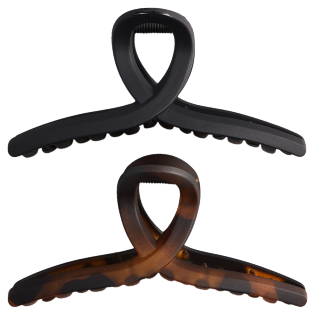 Kitsch Recycled Plastic Large Loop Clips- Kitsch Hair Clip