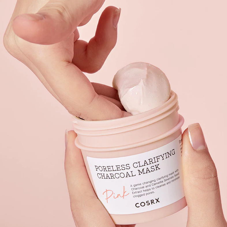 COSRX Poreless Clarifying Charcoal Mask Pink - Adore Beauty