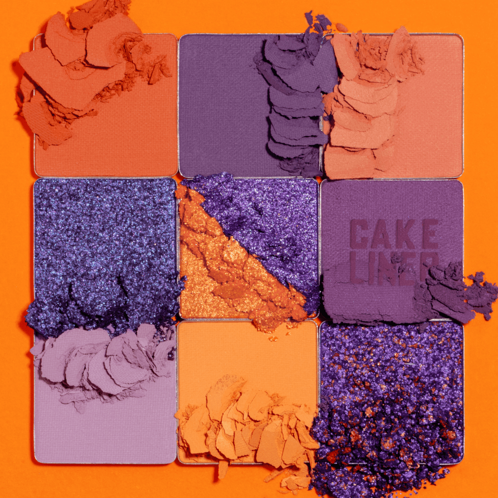 Huda Beauty Color Block Obsessions Eyeshadow Palette - Orange & Purple ...