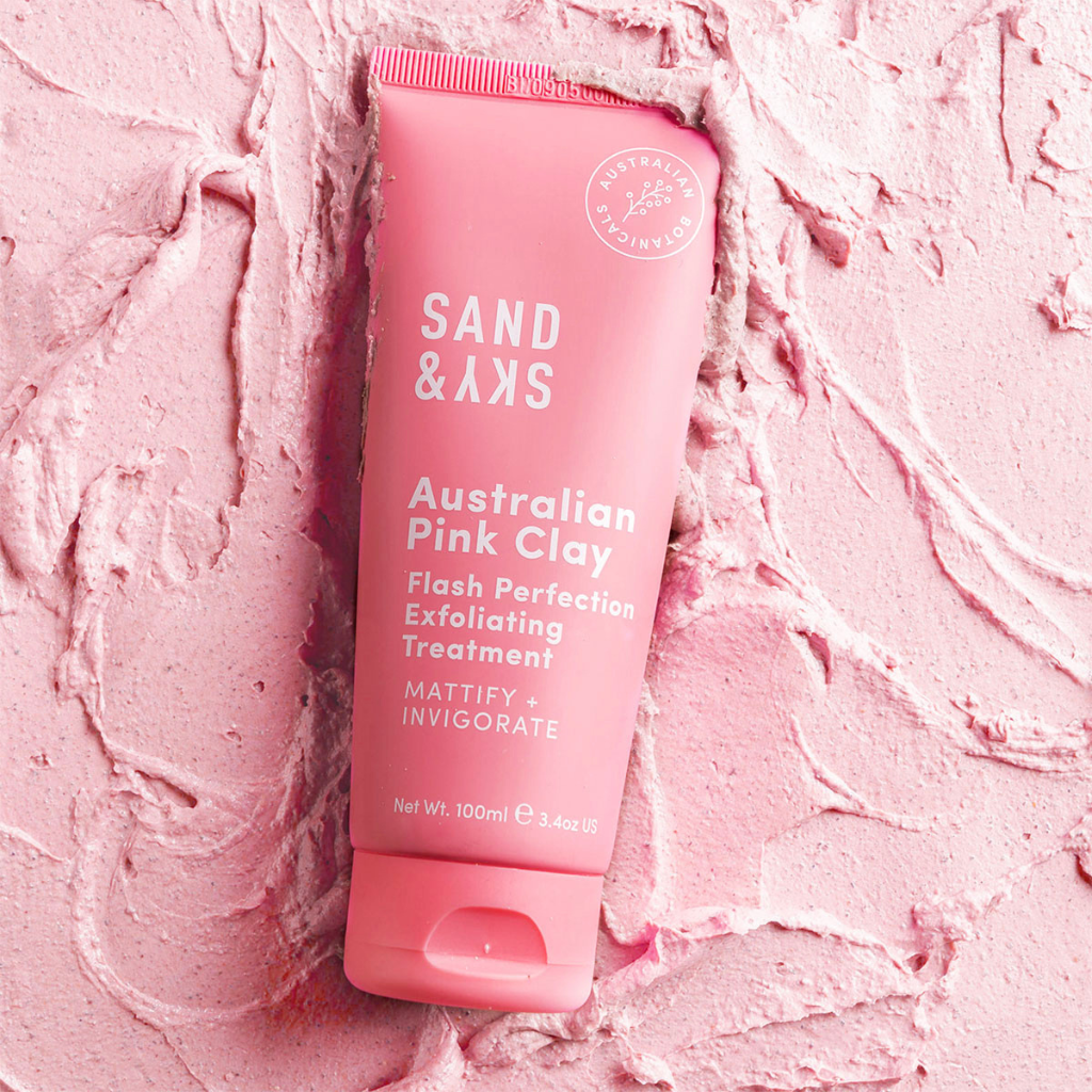 Sand&Sky Pink Clay Exfoliator - Revive Your Skin