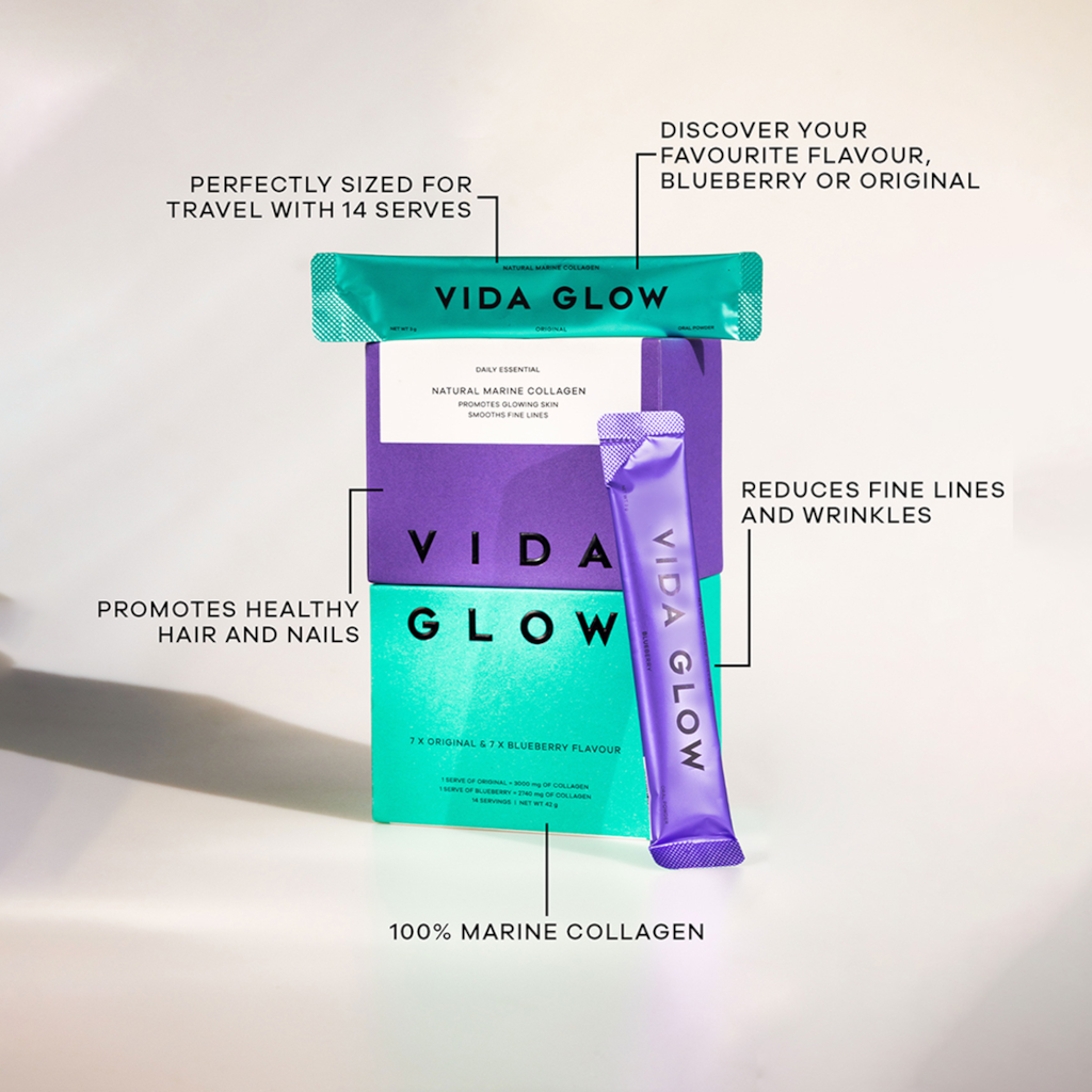 Vida Glow Natural Marine Collagen Trial Pack- Vida Glow Trial Pack