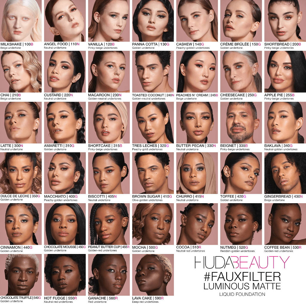 Huda Beauty #FauxFilter Luminous Matte Liquid Foundation AU | Adore Beauty