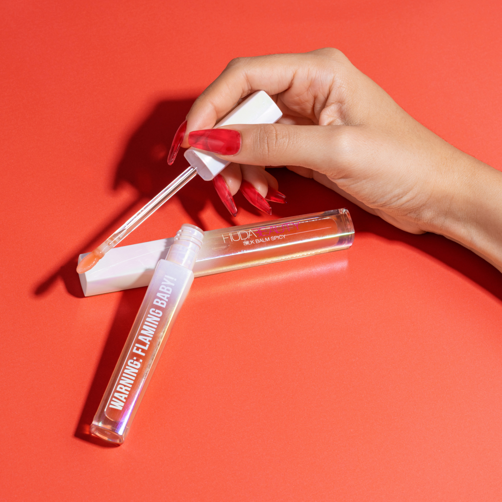 Plump and Vibrant: Huda Beauty Silk Balm - Fuego