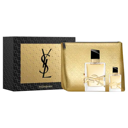 Yves Saint Laurent Libre EDP 50ml, Deluxe Miniature 7.5ml & Pouch Gift ...