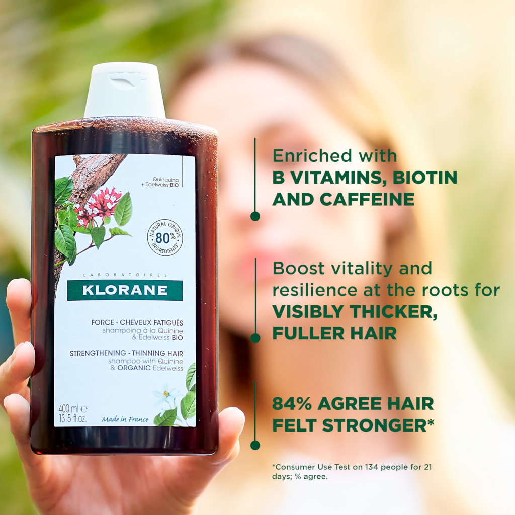 Klorane Quinine Shampoo - Strengthen & Repair