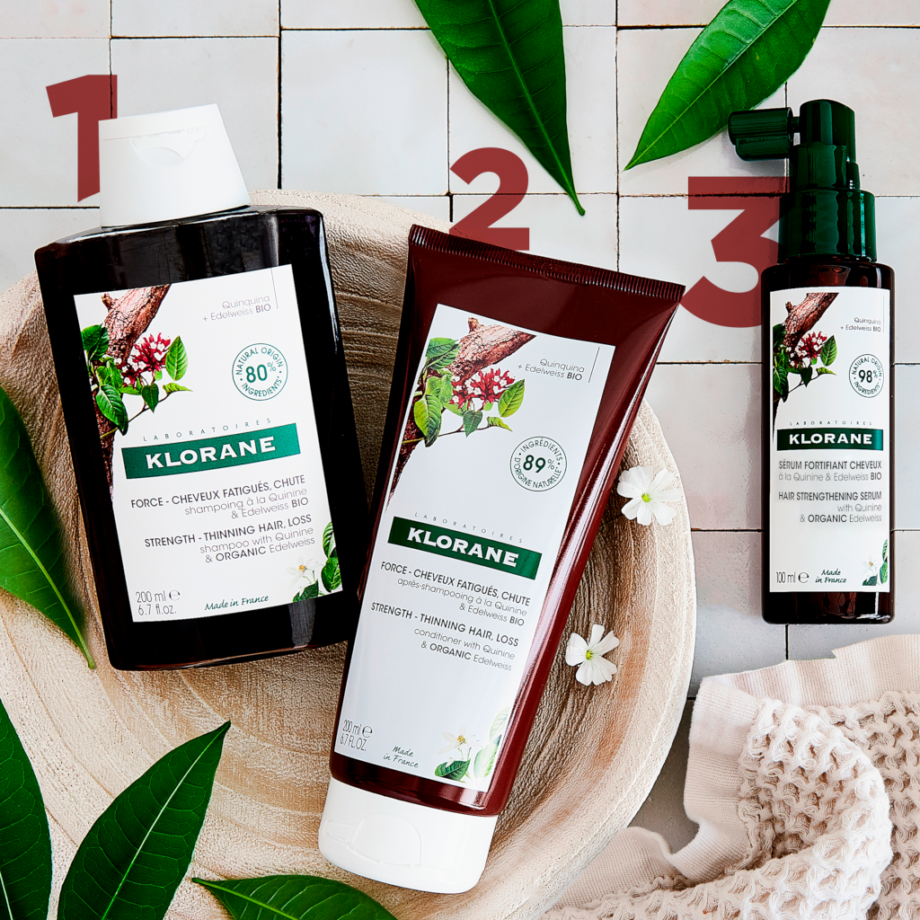 Klorane Quinine Shampoo - Strengthen & Repair