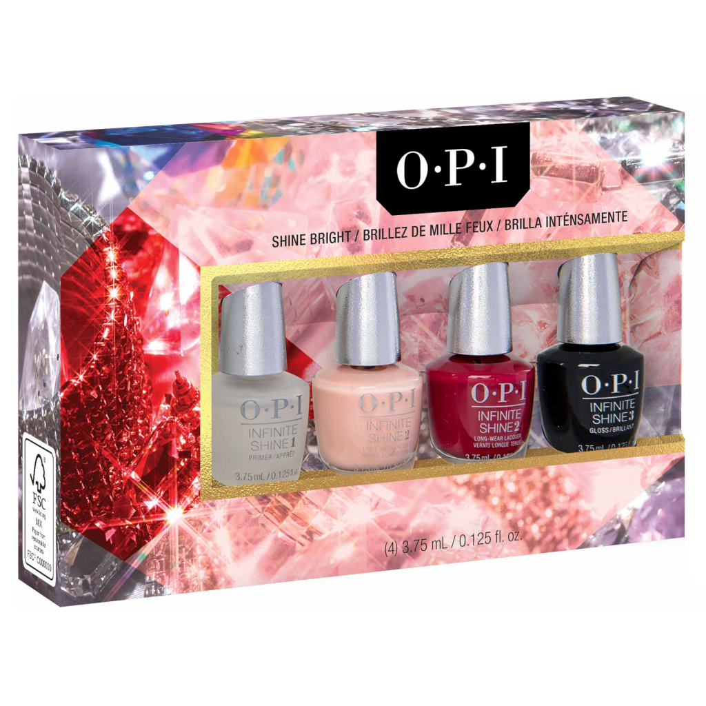 OPI Holiday 22 Infinite Shine Mini 4pc Gift Set AU | Adore Beauty