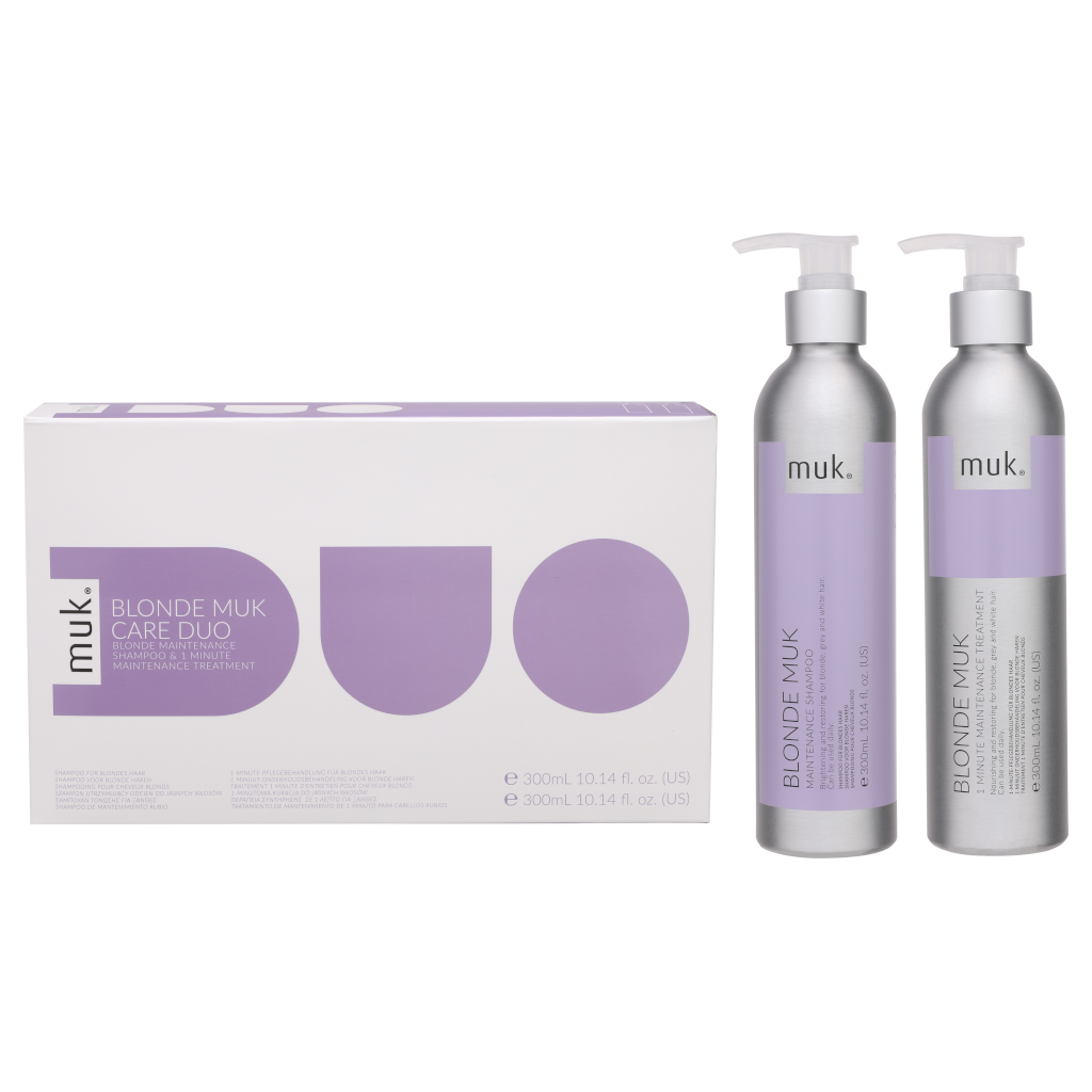 Muk Blonde Muk Maintenance Shampoo And Treatment Duo Au Adore Beauty