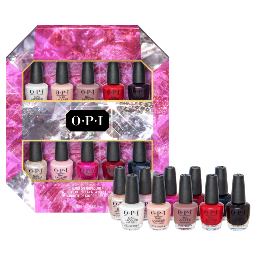 OPI Holiday 22 Nail Lacquer Mini 10pc Gift Set AU | Adore Beauty