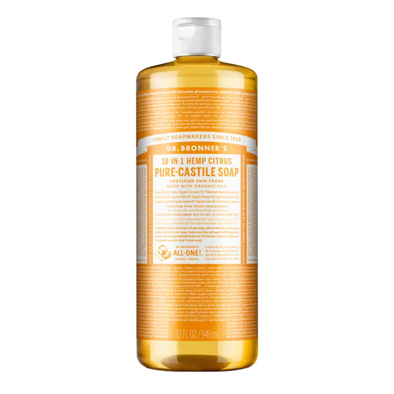 Dr. Bronner Castile Liquid Soap Citrus 946ml Dr. Bronner Soap