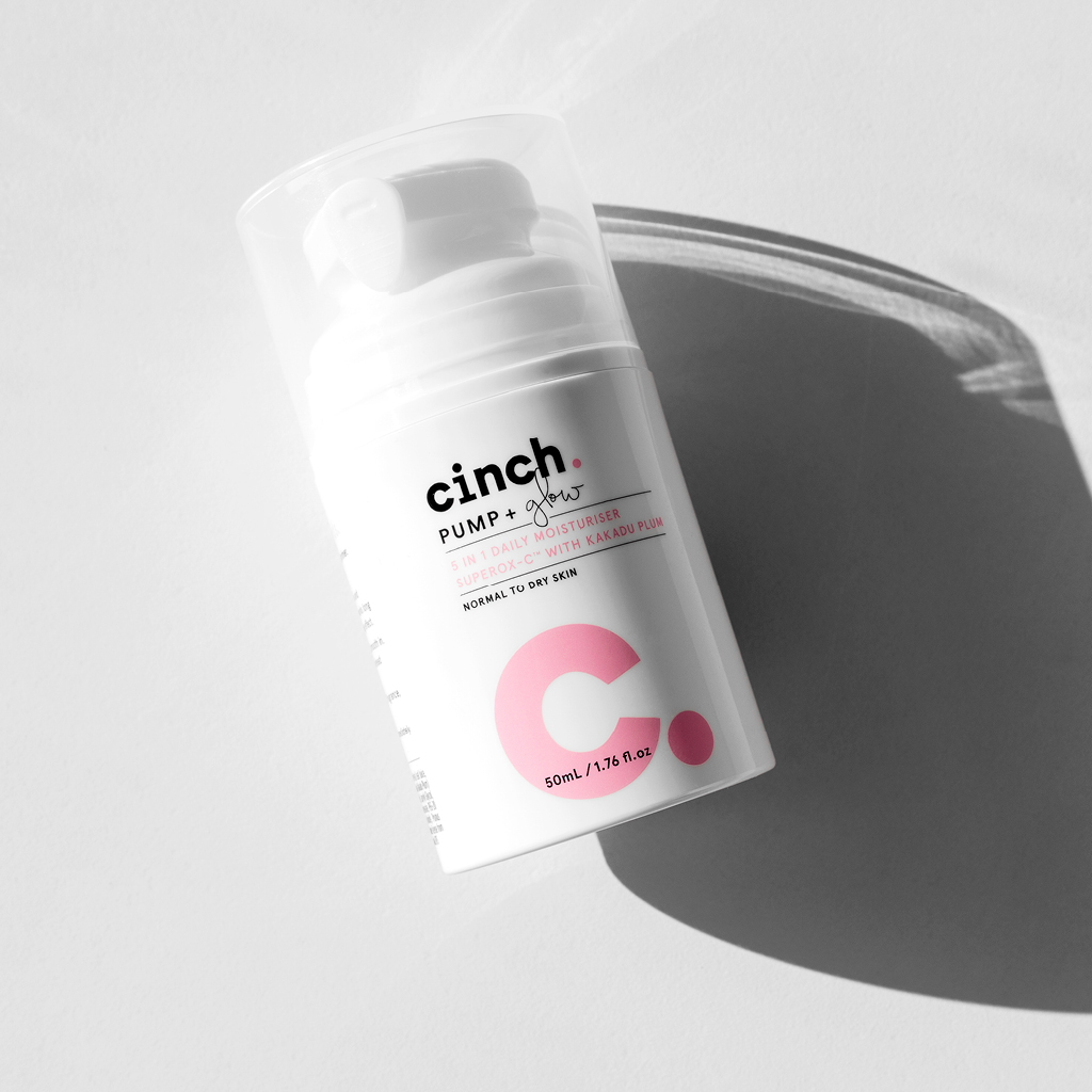 Cinch Pump + Glow: Cinch Moisturiser