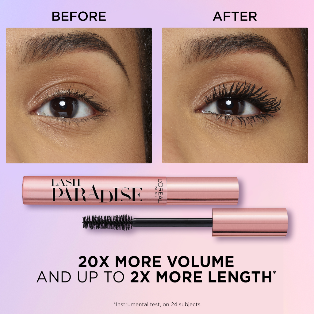 L'Oreal Paradise Mascara - Black - Intense Lashes