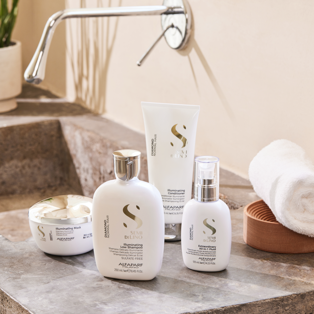 Alfaparf Milano Semi di Lino Diamond Illuminating Shine Shampoo 250 ml ...