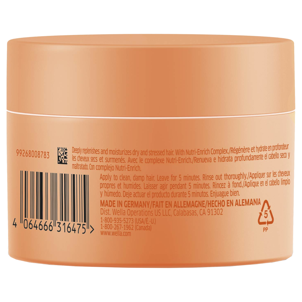 Wella Professionals INVIGO Nutri-Enrich Deep Nourishing Mask 150ml AU ...