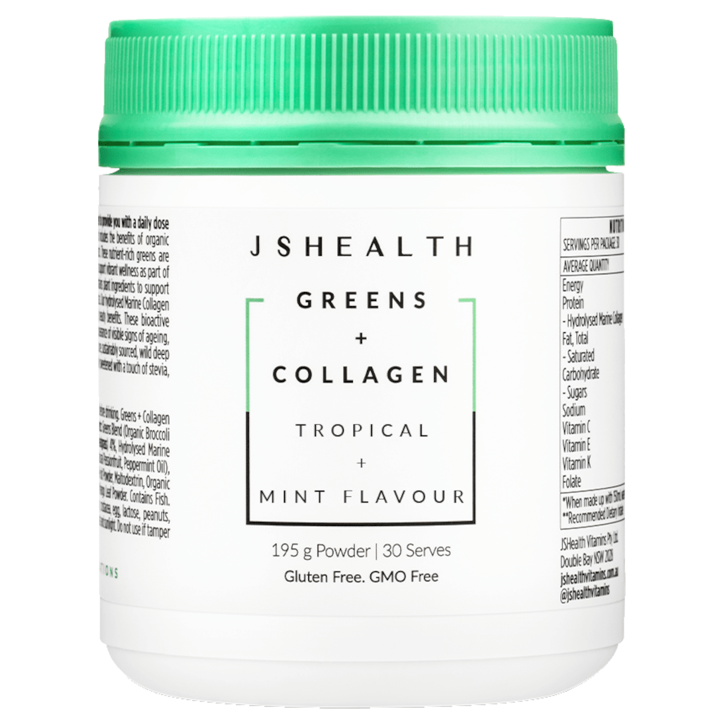 JSHEALTH Greens + Collagen- JSHEALTH Supplements- Adore Beauty