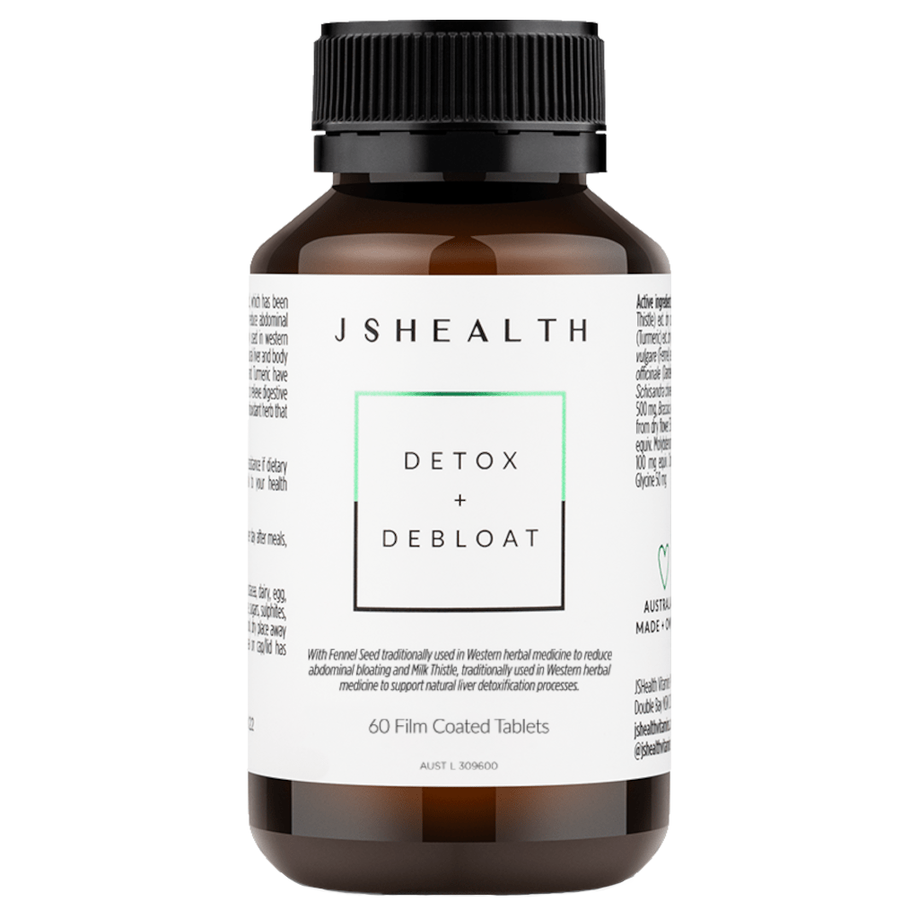Detox Naturally: JSHEALTH Detox + Debloat Tablets