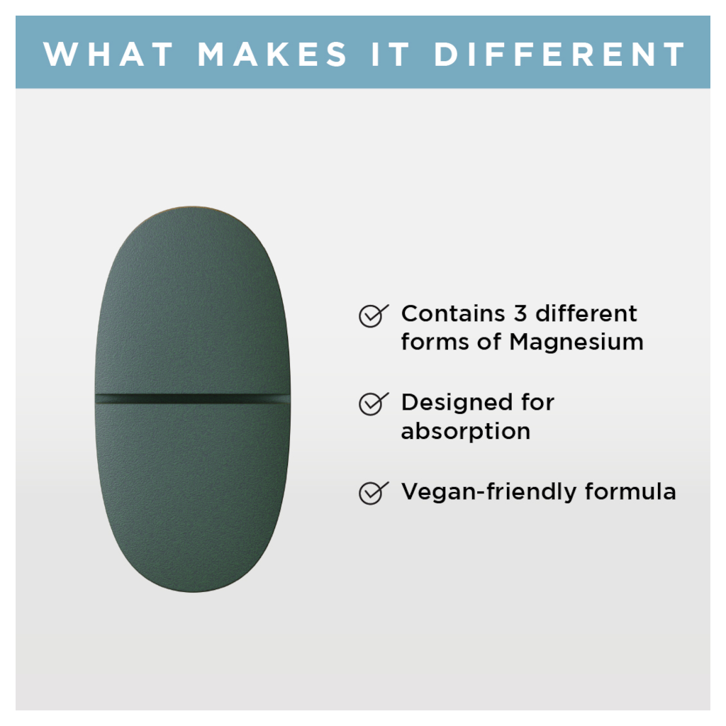 JSHEALTH Magnesium - 60 Tablets AU | Adore Beauty