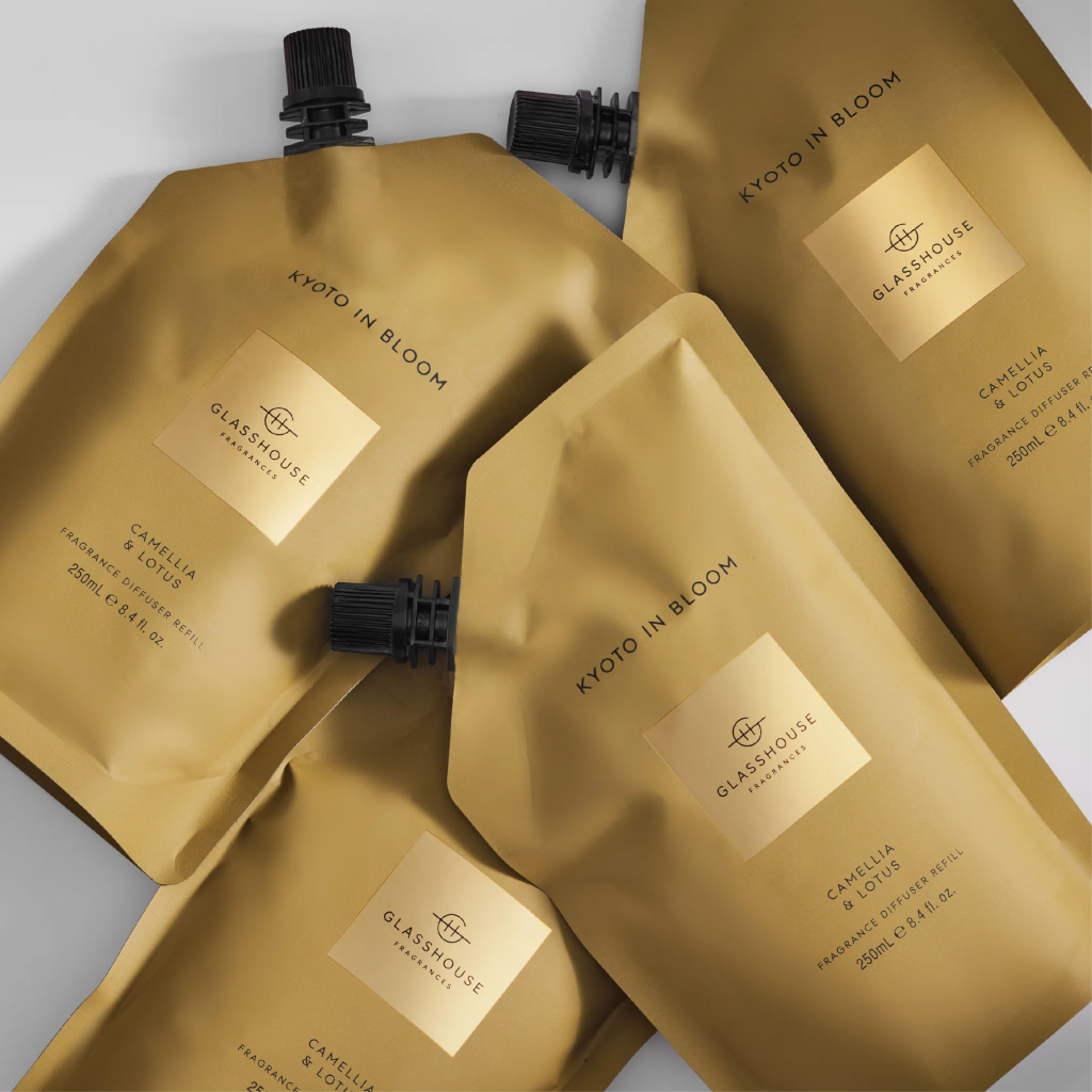 Glasshouse Fragrances KYOTO IN BLOOM 250mL FRAGRANCE DIFFUSER REFILL AU ...