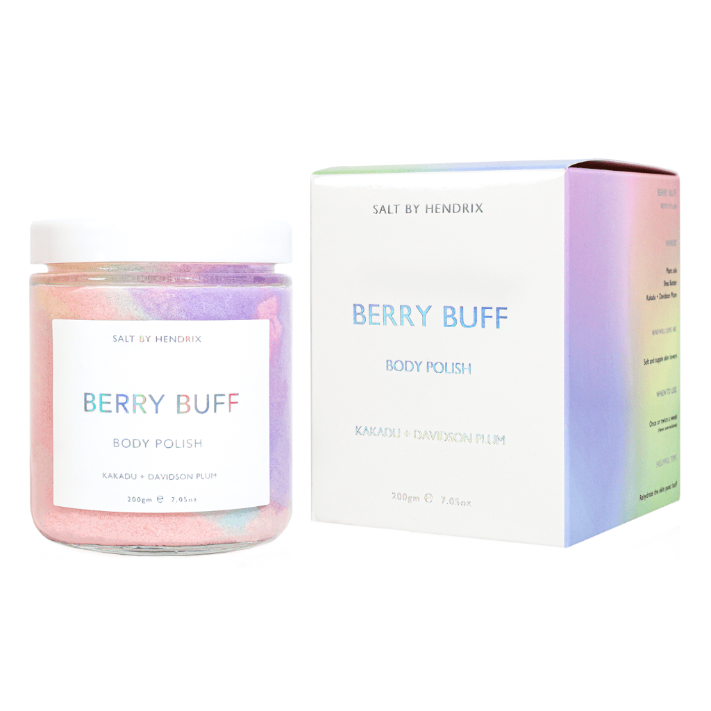 SALT BY HENDRIX Berry Buff Body Polish AU | Adore Beauty