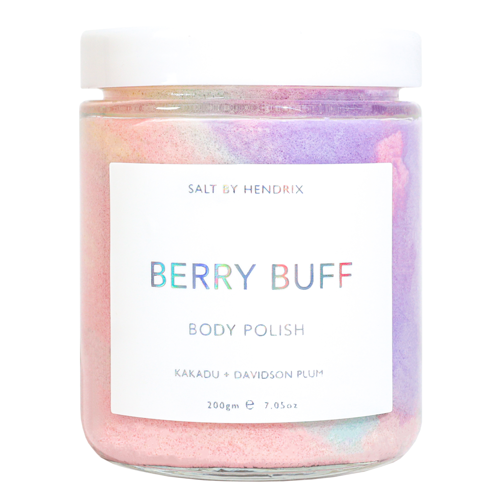 SALT BY HENDRIX Berry Buff Body Polish AU | Adore Beauty