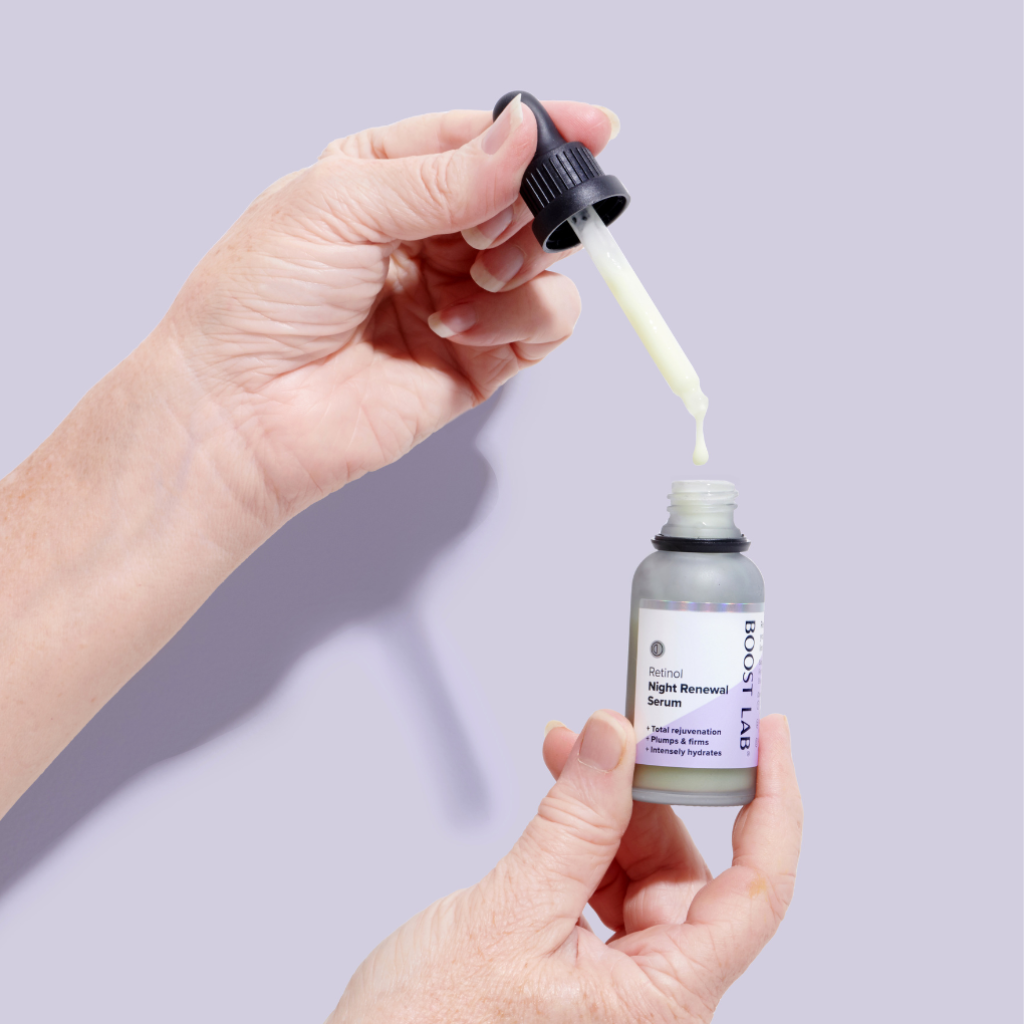 Revitalize Skin at Night: BOOST LAB Retinol Serum