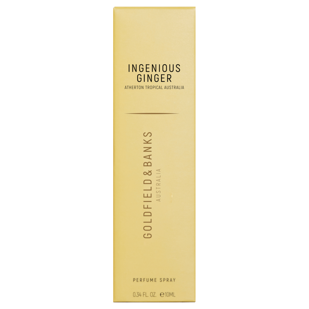 Goldfield & Banks INGENIOUS GINGER Perfume Travel Spray 10ml AU | Adore ...