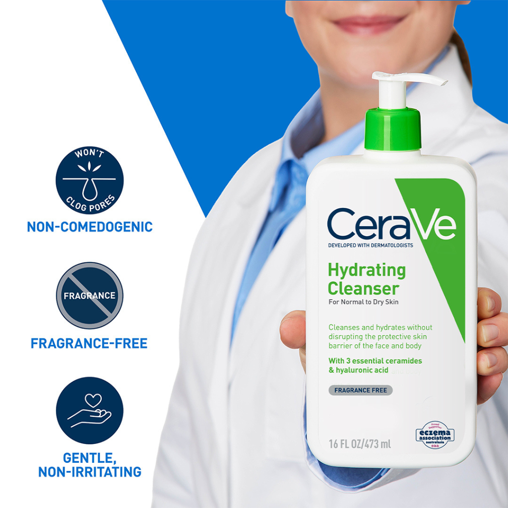 CeraVe Hydrating Cleanser 236ml - Adore Beauty