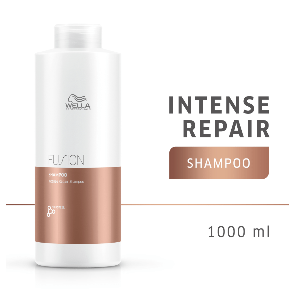 Gentle Care with Wella Intense Repair Shampoo | 1000ML | Adore Beauty