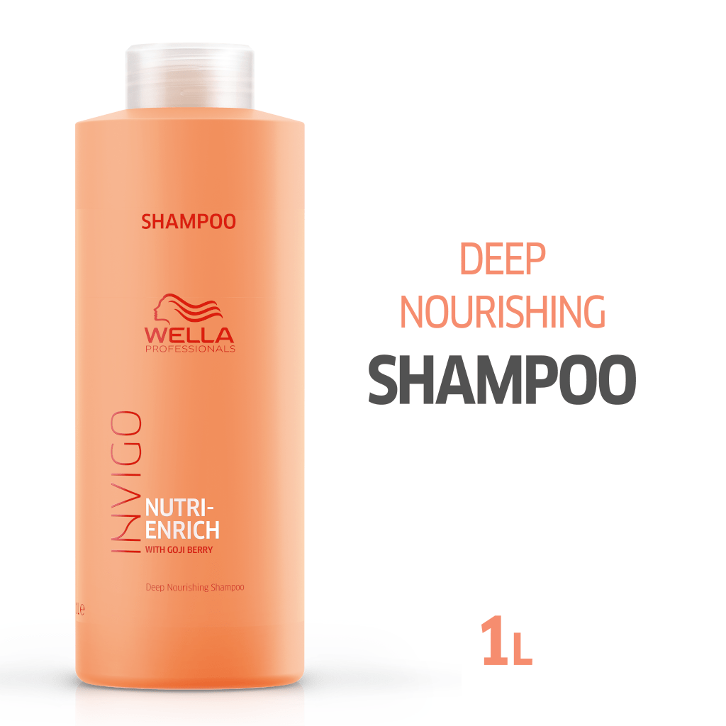 Nutrient-Rich Hair with Wella Nutri-Enrich Shampoo | 1000ML
