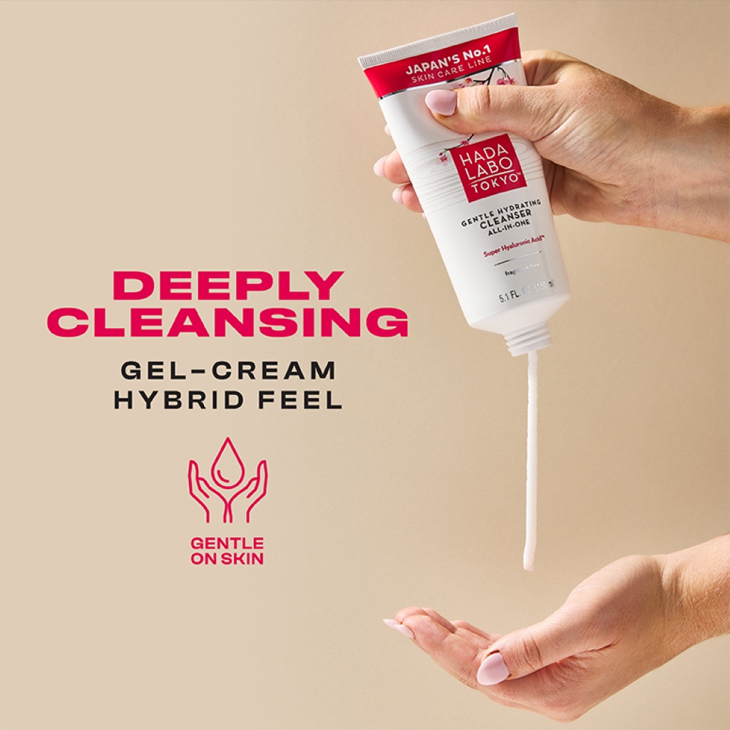 Hada Labo Gentle Hydrating Cleanser 150ml AU | Adore Beauty